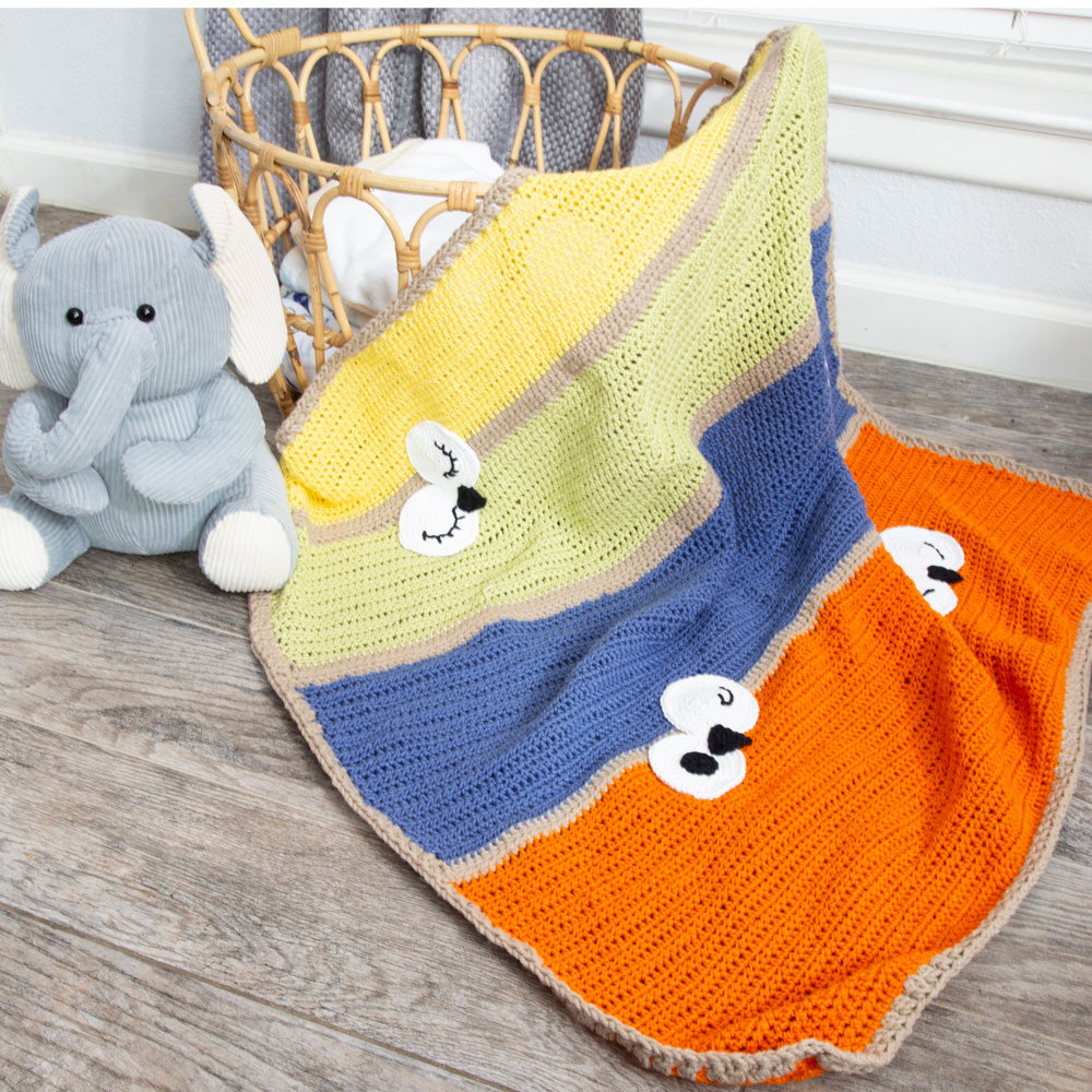 Aguascalientes Crochet Baby Blanket | Lolo Mexican Mercadito