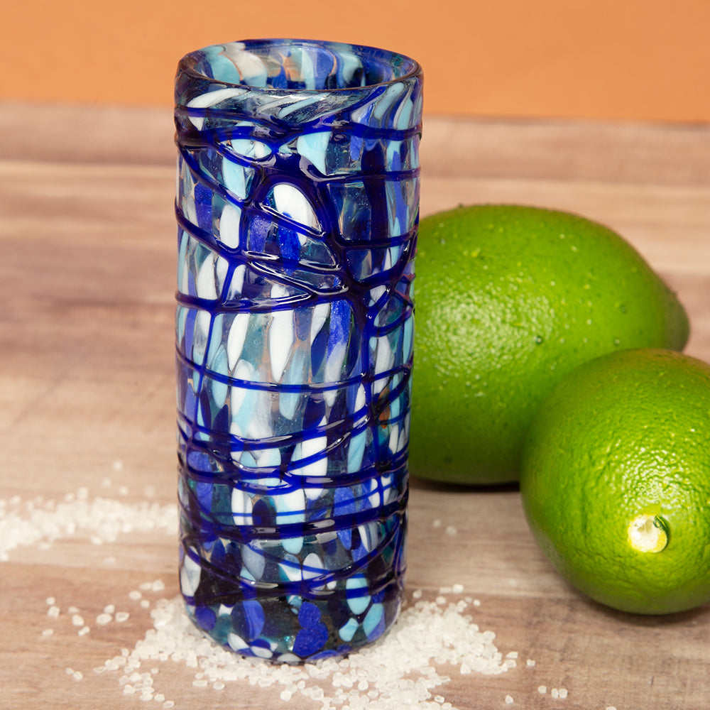 Tonalá Hand-Blown Shot Glass | Lolo Mexican Mercadito