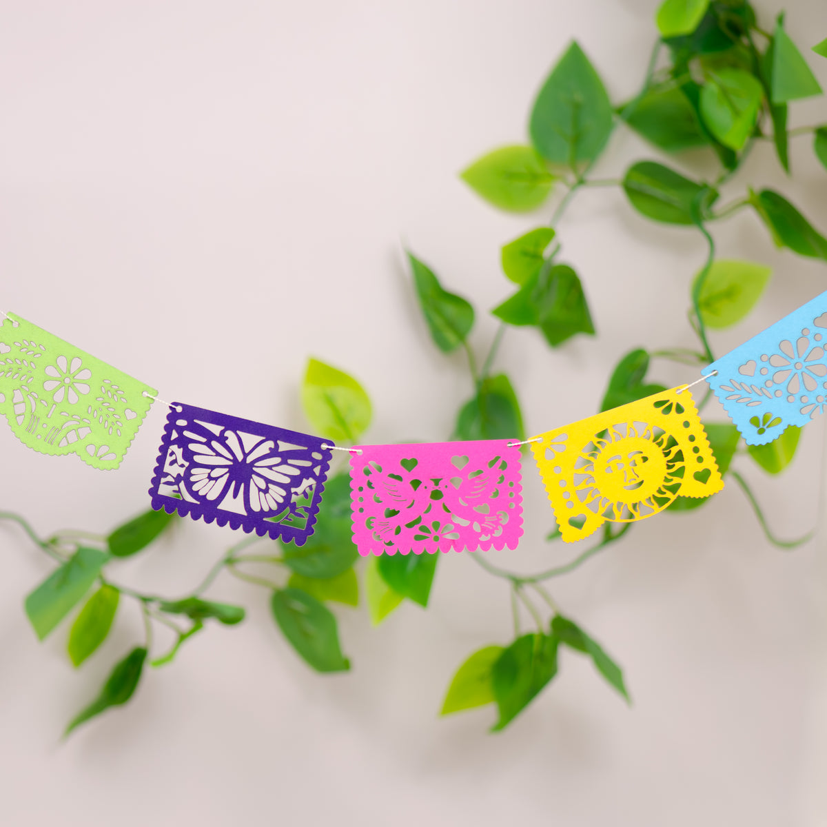 Mini All Occasion Papel Picado Cardboard Banner | Lolo Mercadito