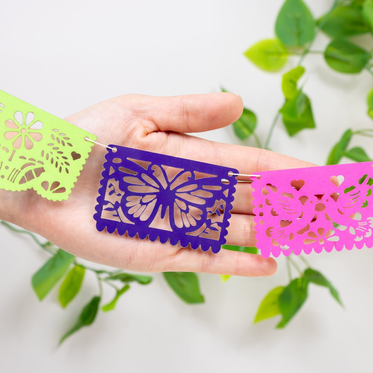 Mini All Occasion Papel Picado Cardboard Banner | Lolo Mercadito