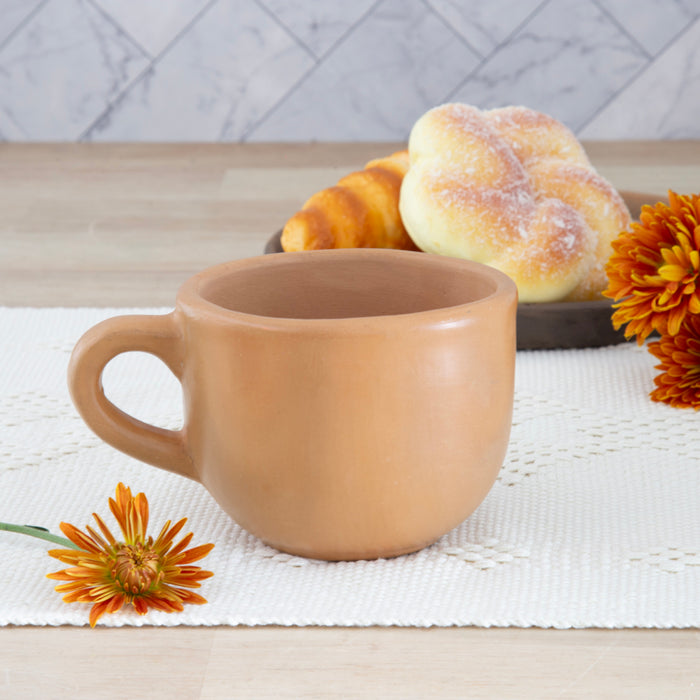 Oaxaca Natural Clay Mug | Lolo Mexican Mercadito