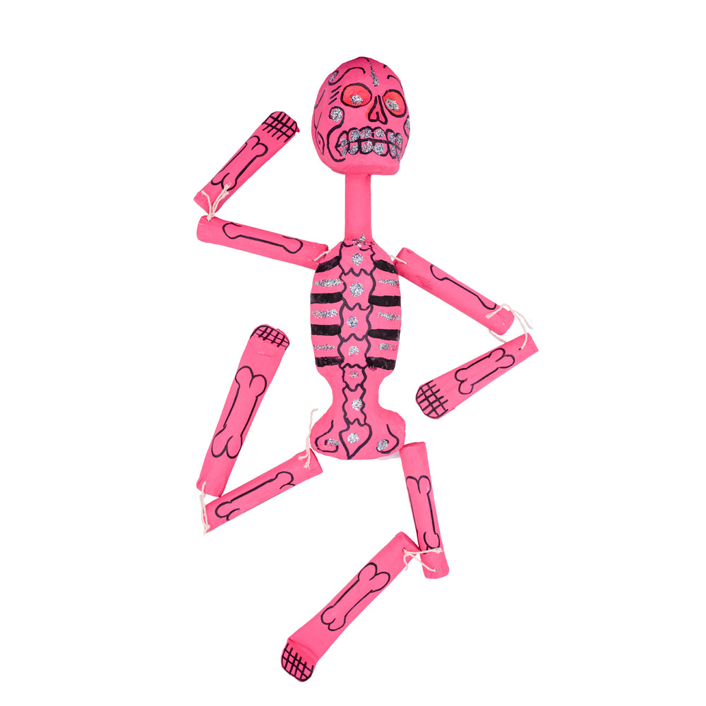 La Calaca, Papier Mache Skeleton | Lolo Mexican Mercadito