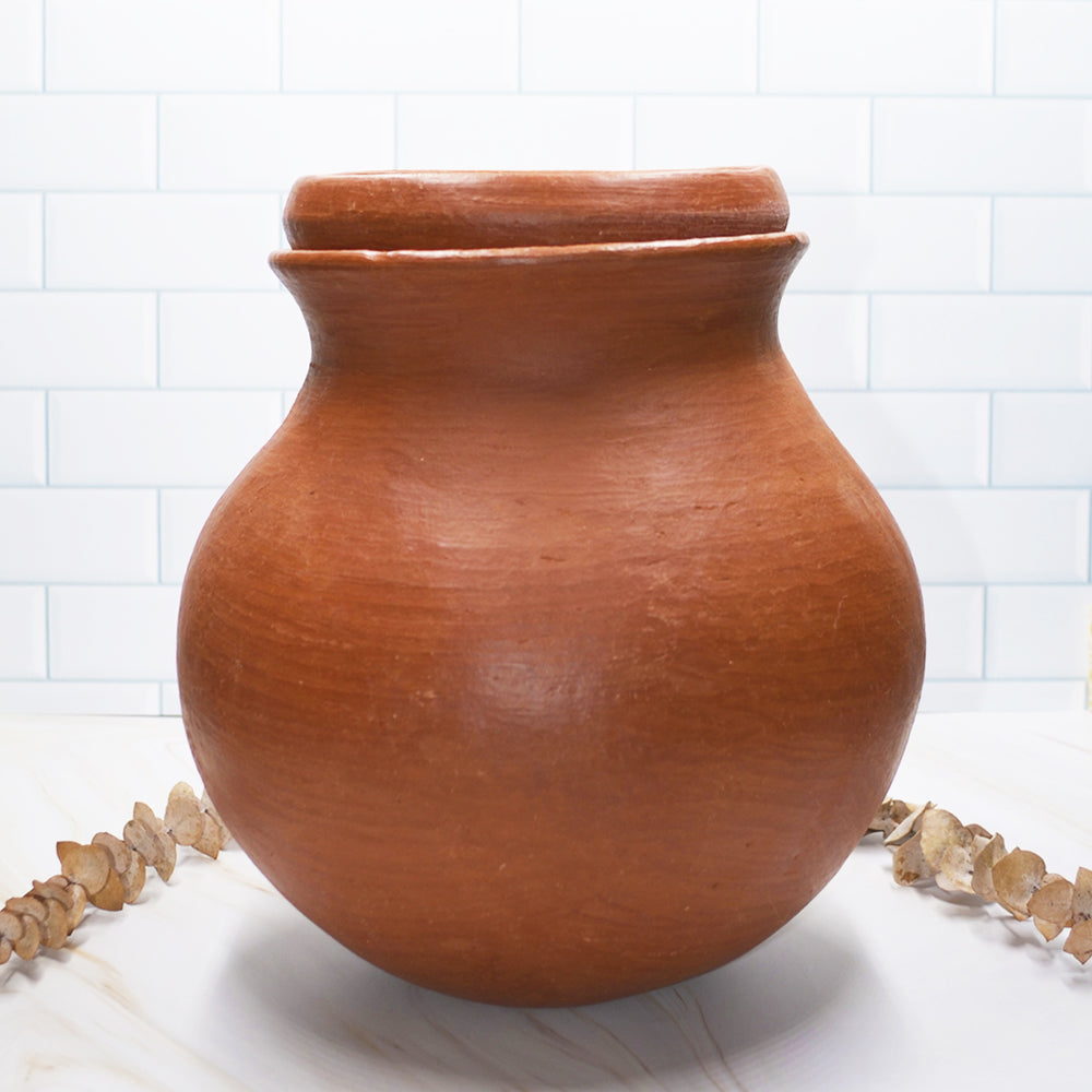 The Olla, Red Clay Terracotta Cooking Pot | Lolo Mercadito