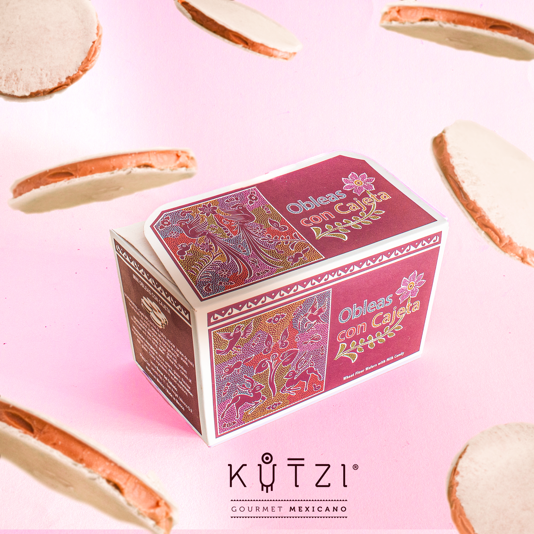 Mini Obleas con Cajeta, Mexican Candy in Artisanal Box | Lolo Mexican ...
