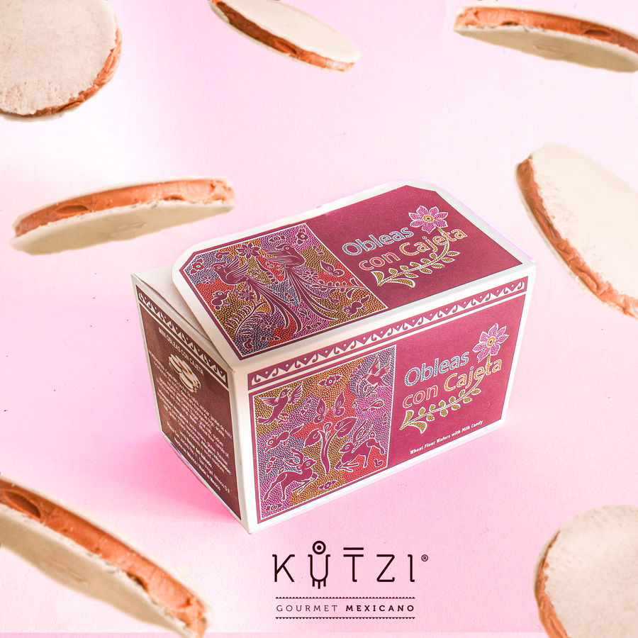 Mini Obleas con Cajeta, Mexican Candy in Artisanal Box | Lolo Mexican ...