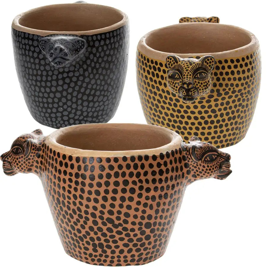 Jaguar Handcrafted Clay Salsa Bowl | Lolo Mexican Mercadito