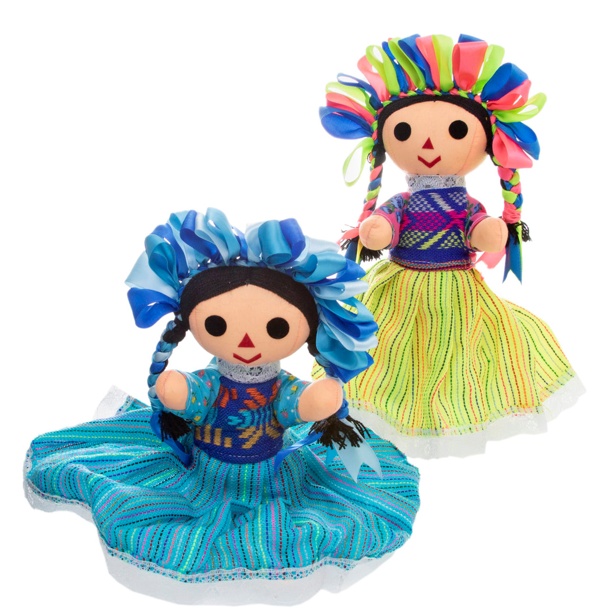 María Traditional Mexican Lelé Doll | Lolo Mexican Mercadito